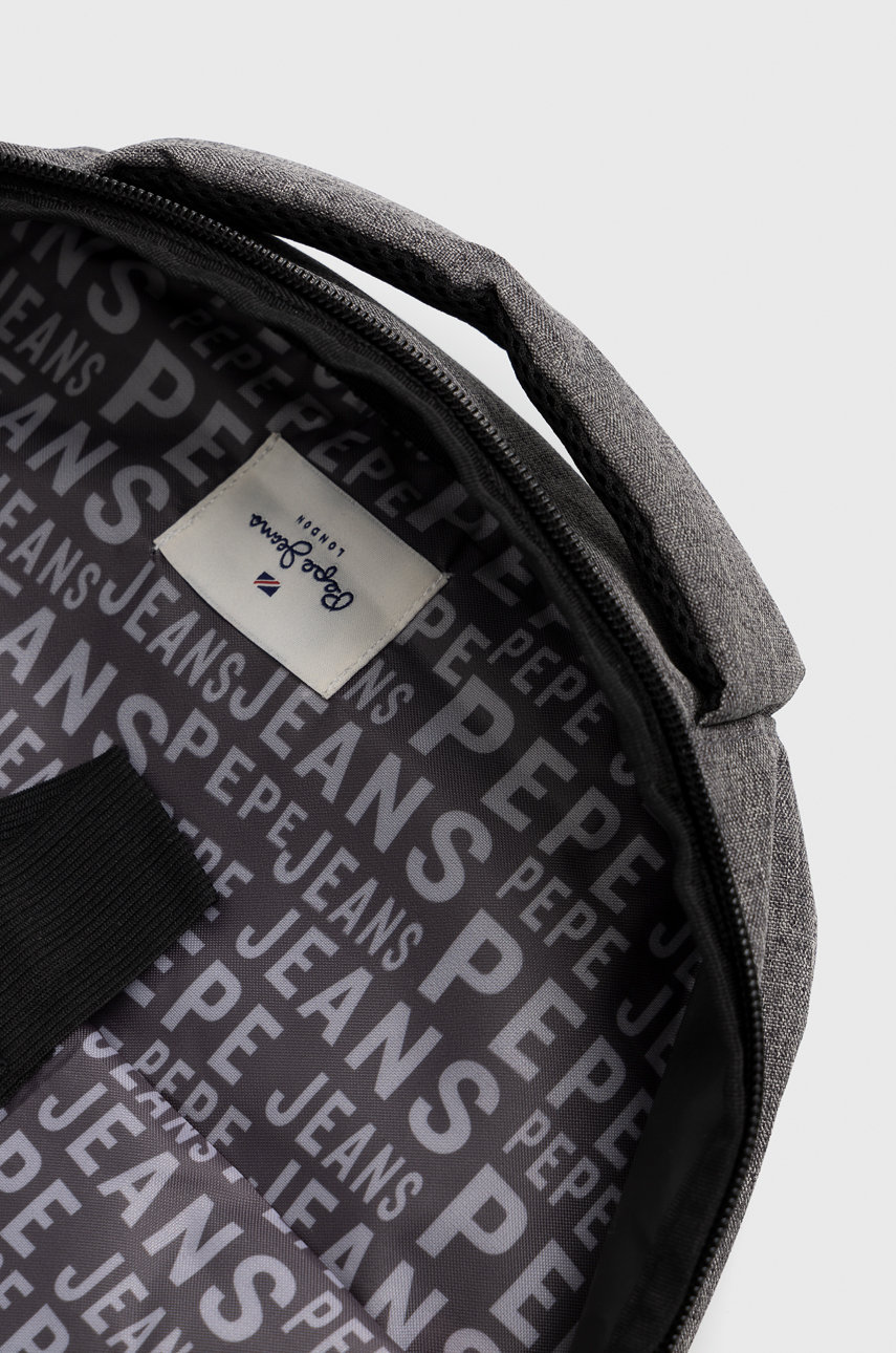 Рюкзак Pepe Jeans мужской цвет серый большой с принтом | ANSWEAR.ua