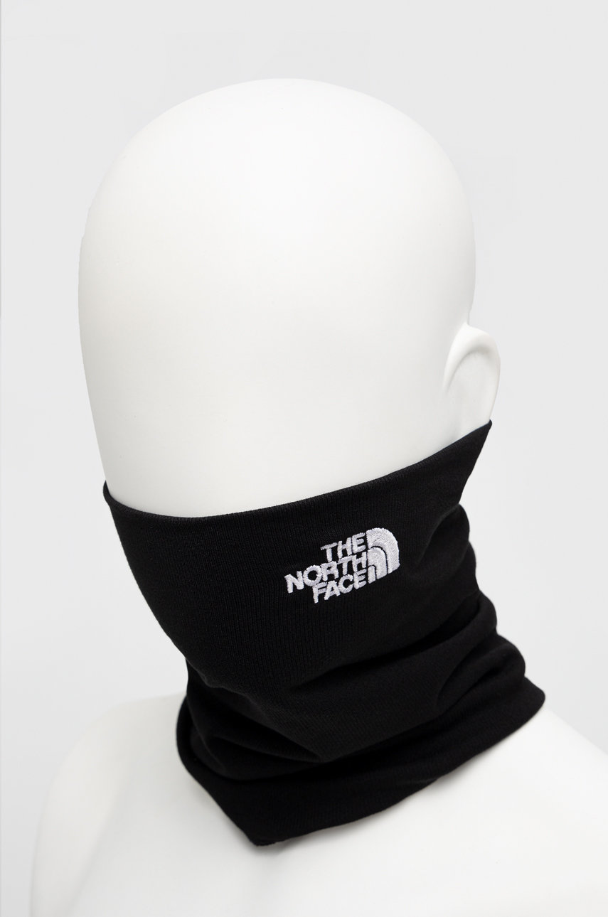The North Face komin, kolor czarny z aplikacją | Answear.com