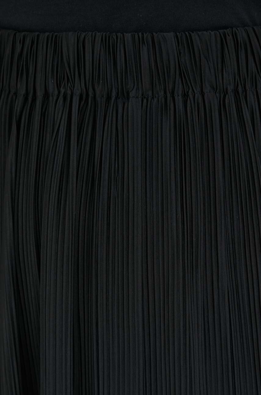 Samsoe Samsoe fustă culoarea negru, mini, evazati | ANSWEAR.ro