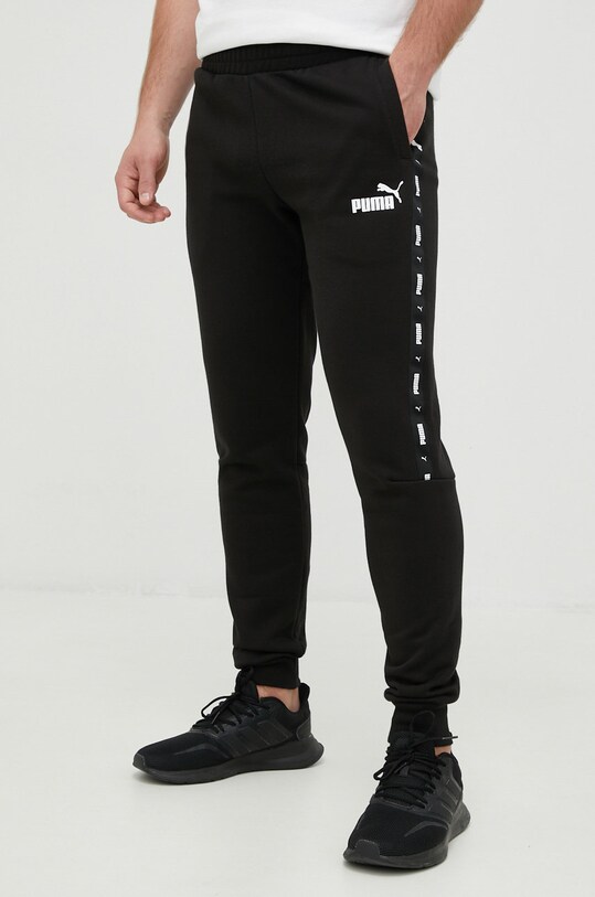 Tepláky Puma, barva černá | ANSWEAR.cz