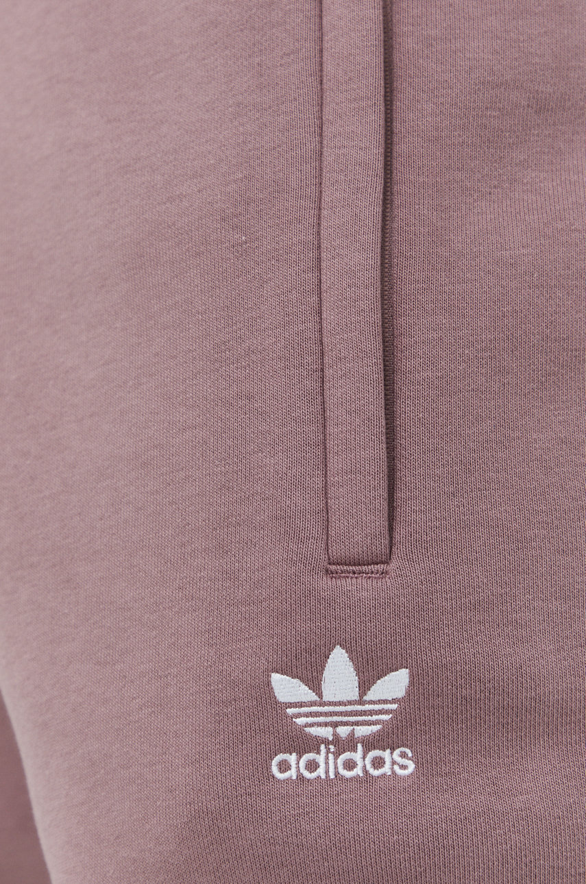 Спортивные штаны adidas Originals мужские цвет фиолетовый однотонные ...