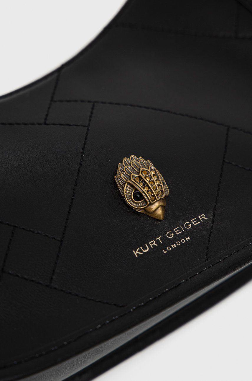 Шкіряна сумочка Kurt Geiger London колір чорний | ANSWEAR.ua