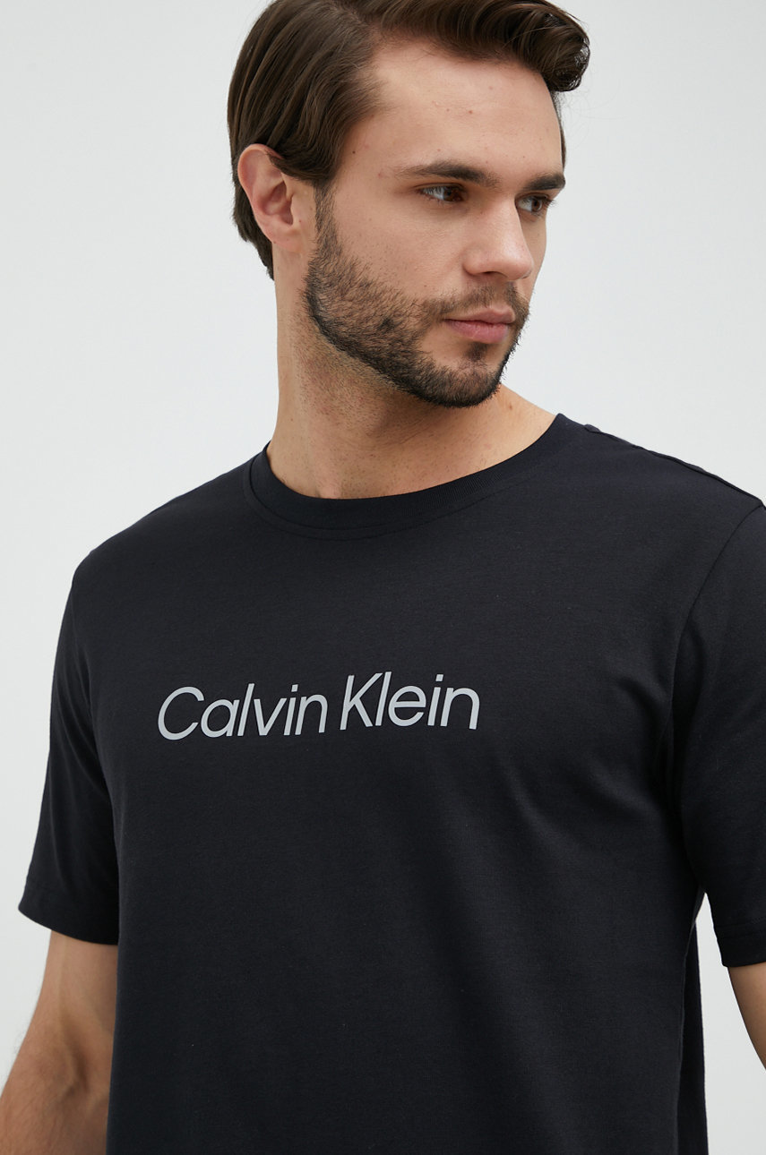Calvin Klein Performance t-shirt treningowy kolor czarny | Answear.com