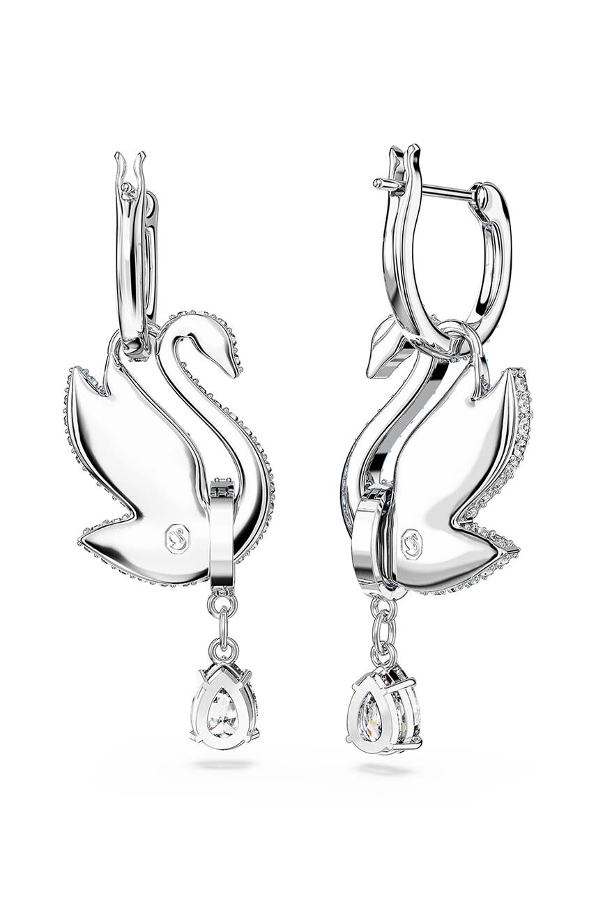 Naušnice Swarovski ICONIC SWAN 5660593 | ANSWEAR.hr