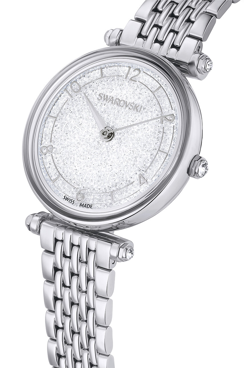 Ρολόι Swarovski 5656929 CRYSTALLINE WONDER χρώμα: ασημί | ANSWEAR.gr