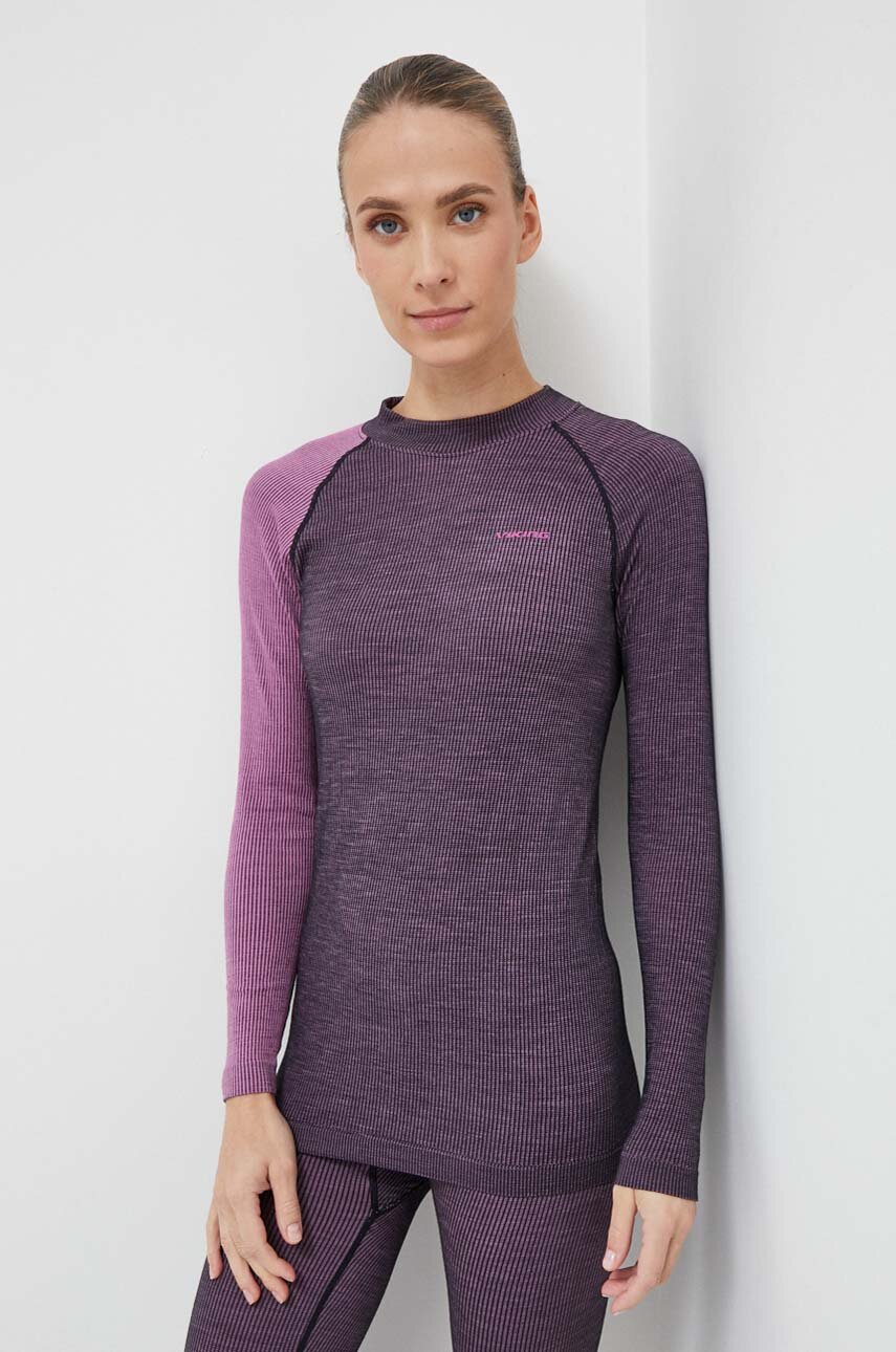 Komplet funkcionalnega spodnjega perila Viking Mounti vijolična barva ...