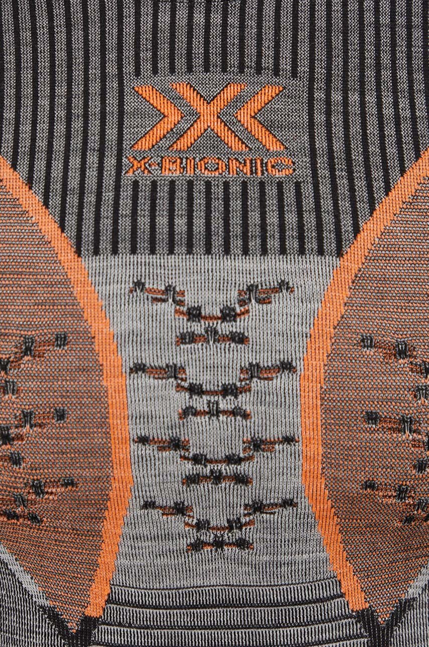 Функціональний лонгслів X-Bionic Merino 4.0 колір сірий | ANSWEAR.ua