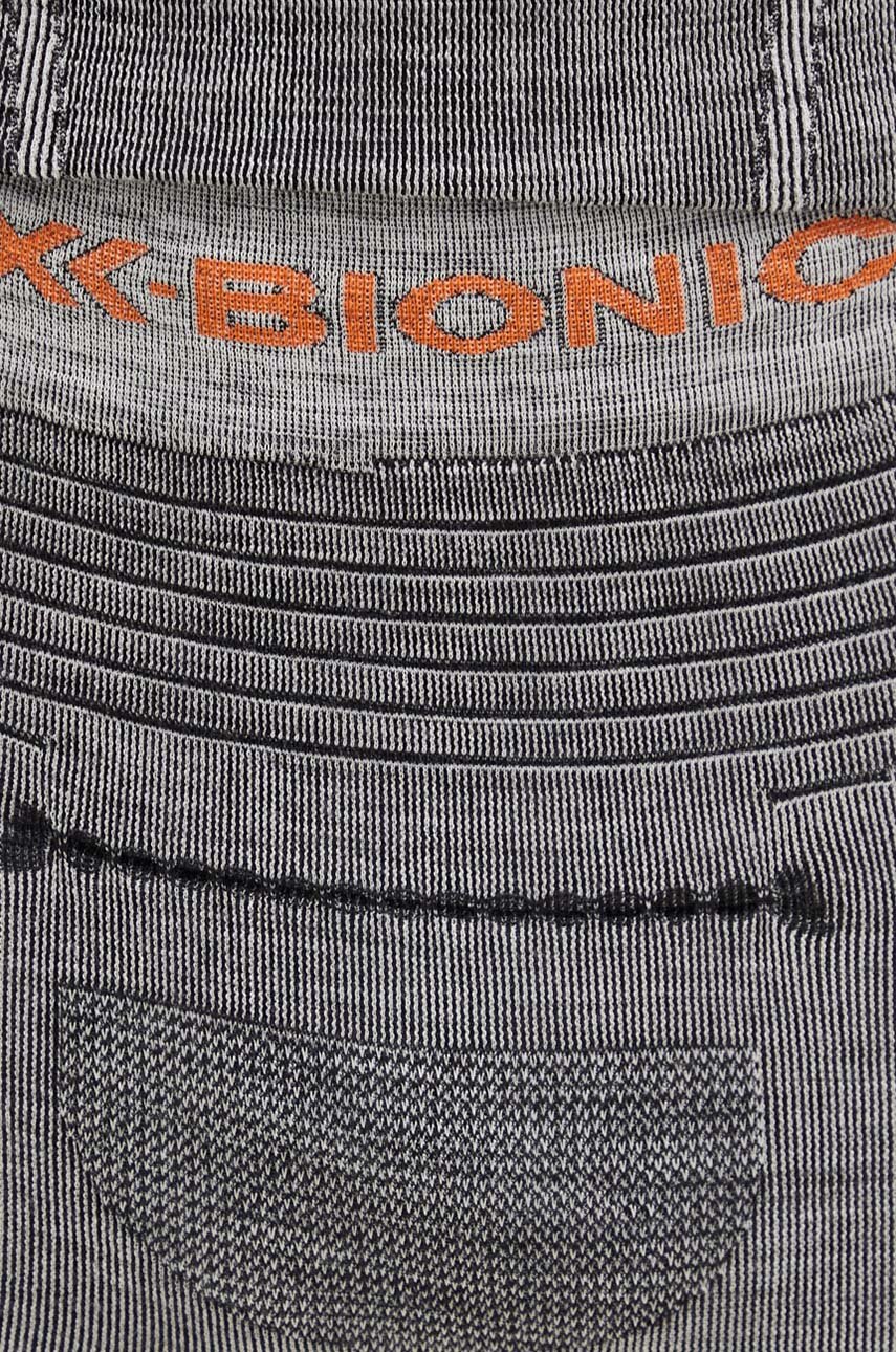 X-Bionic legginsy funkcyjne Merino 4.0 kolor szary | Answear.com