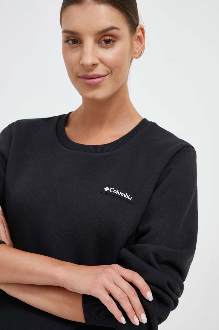 Кофта Columbia жіноча колір чорний з аплікацією | ANSWEAR.ua