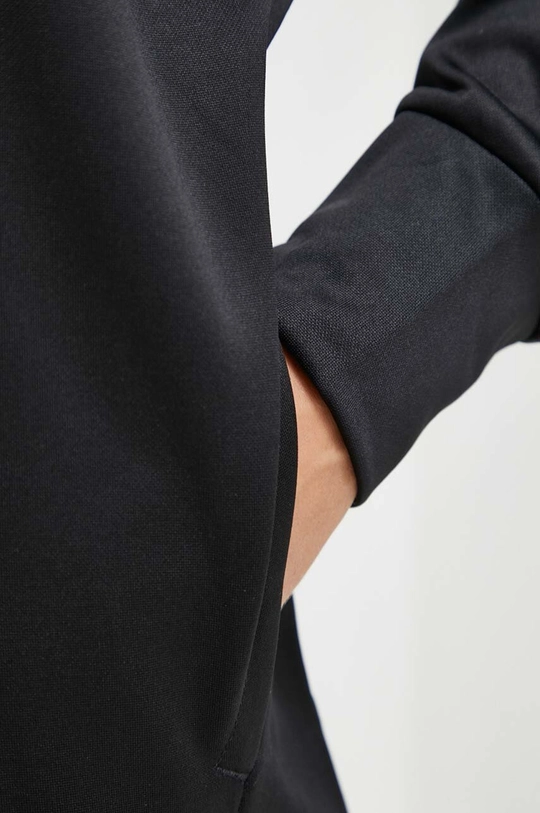 adidas Performance bluza treningowa kolor czarny z kapturem gładka ...