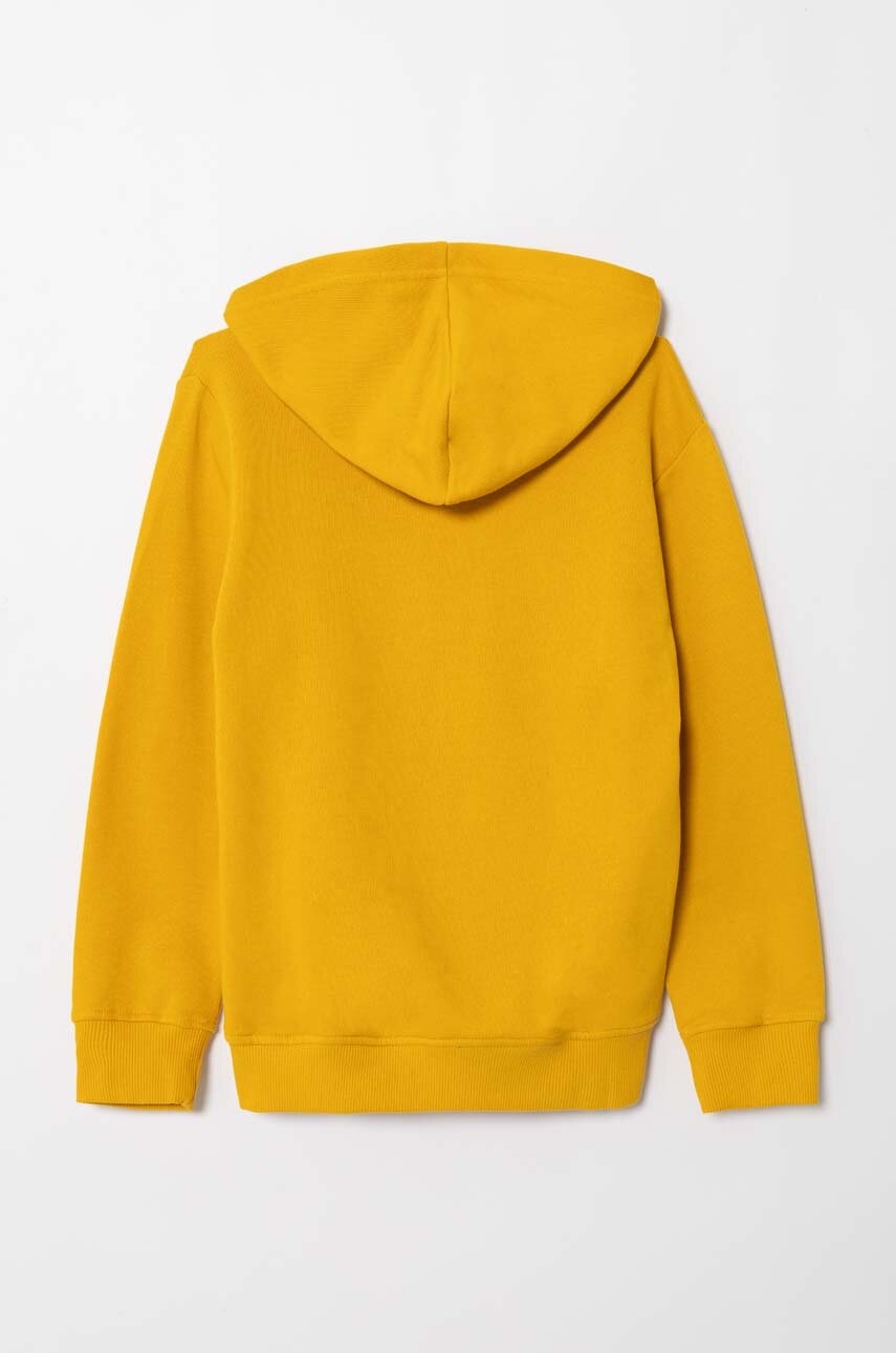 United Colors of Benetton hanorac de bumbac pentru copii culoarea ...