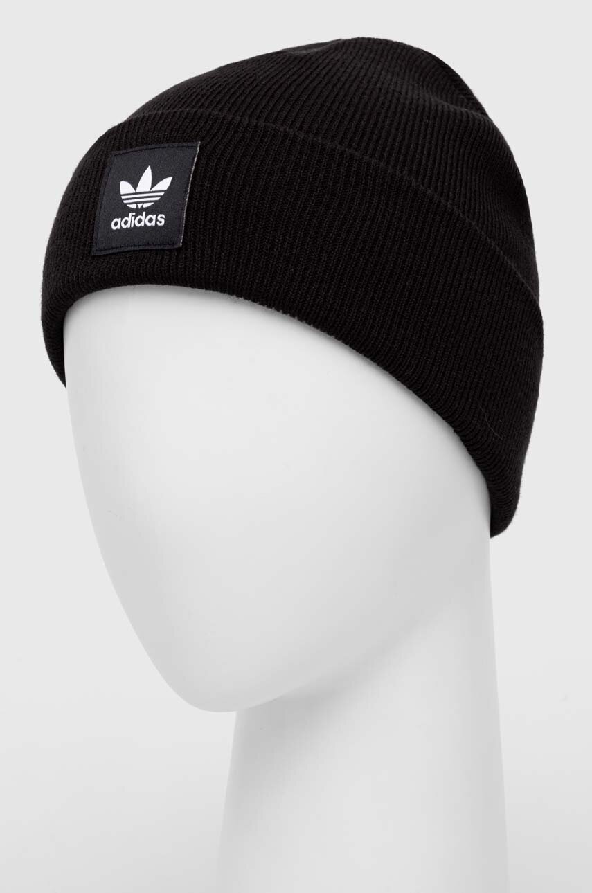 adidas Originals beanie black color at PRM US
