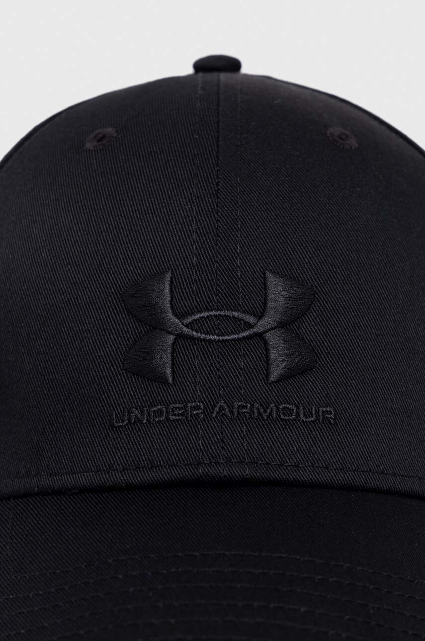 Under Armour czapka z daszkiem kolor czarny z aplikacją 1381645 ...