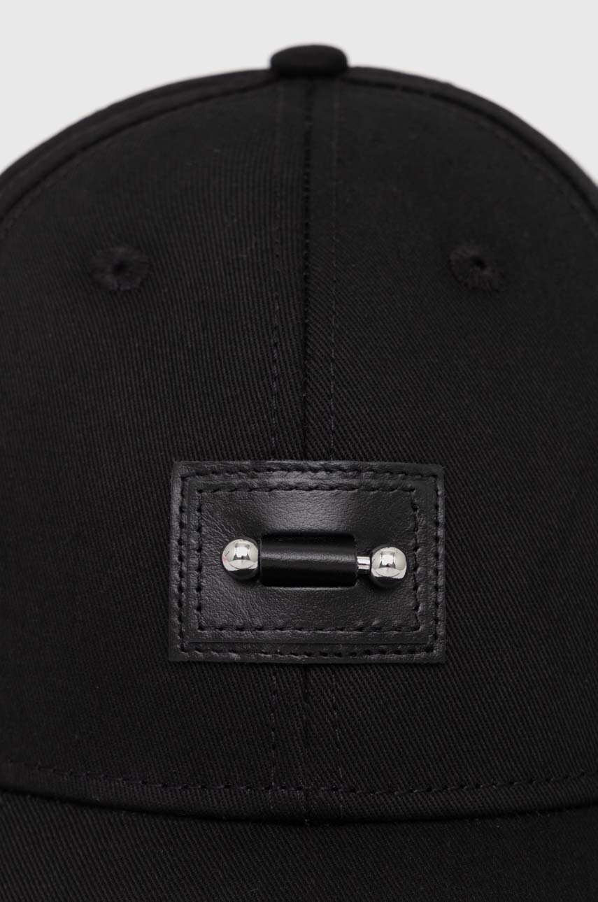 Neil Barett baseball cap TWILL SIX PANELS CAP black color PBCP320D.V9502.01 at PRM US
