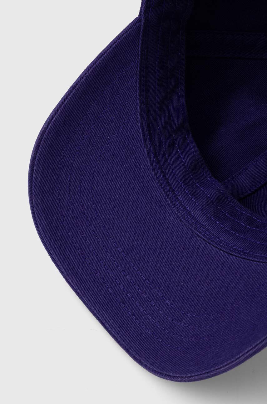 Carhartt WIP cotton baseball cap violet color at PRM US