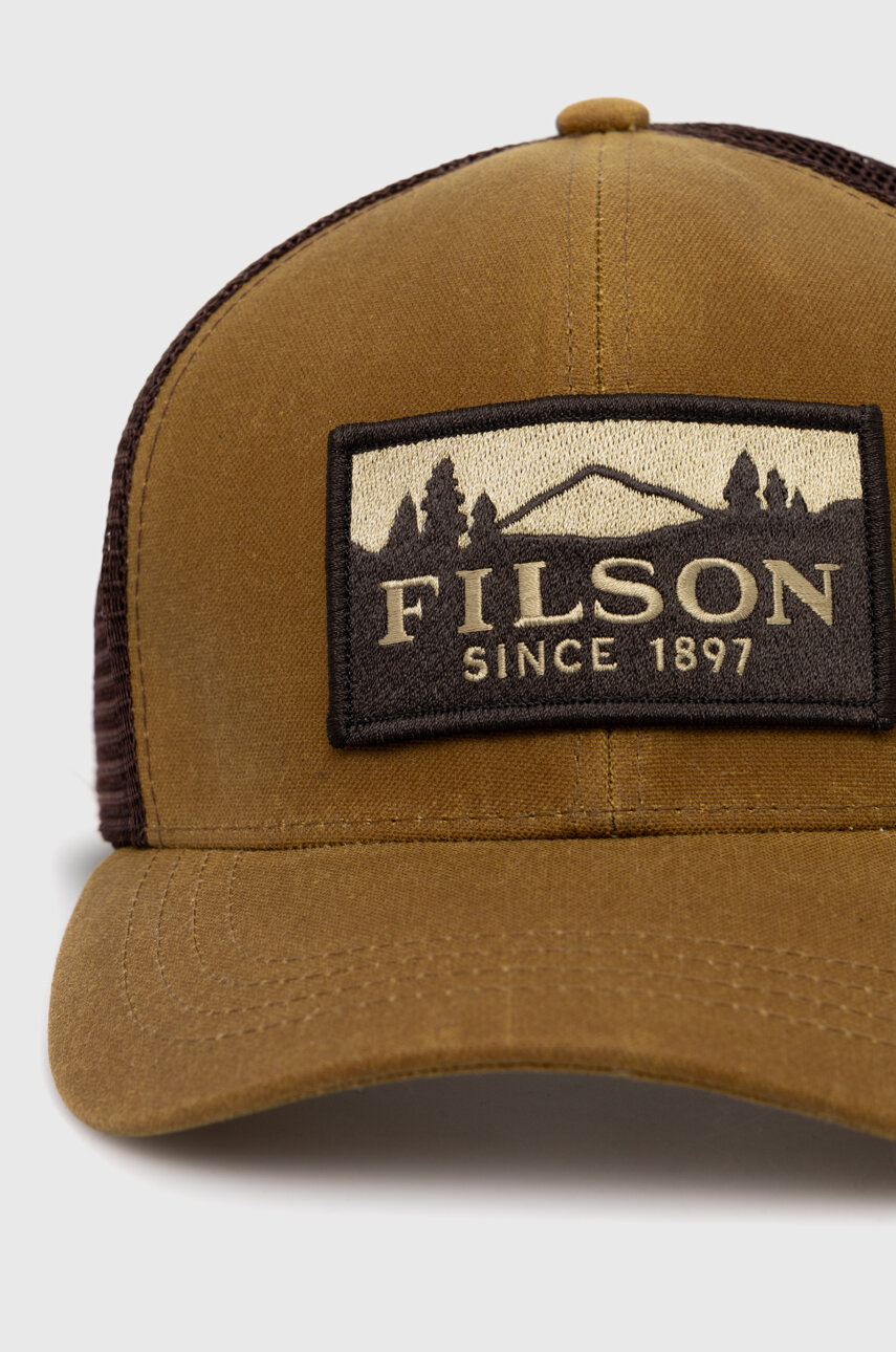 Filson baseball cap Logger Mesh Cap brown color FMACC0044 | buy on PRM