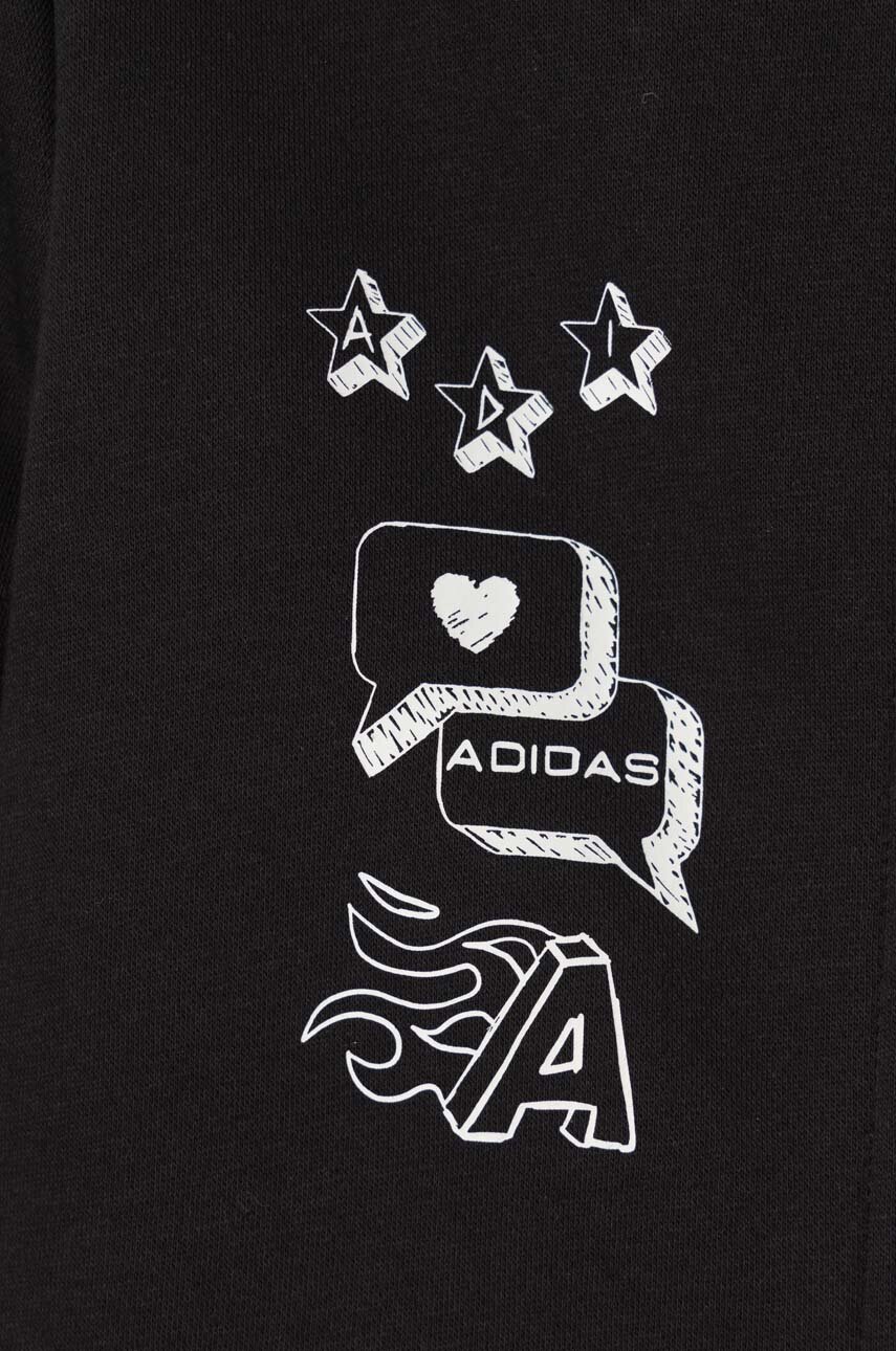adidas dres dziecięcy J BLUV Q3 TS kolor czarny | Answear.com