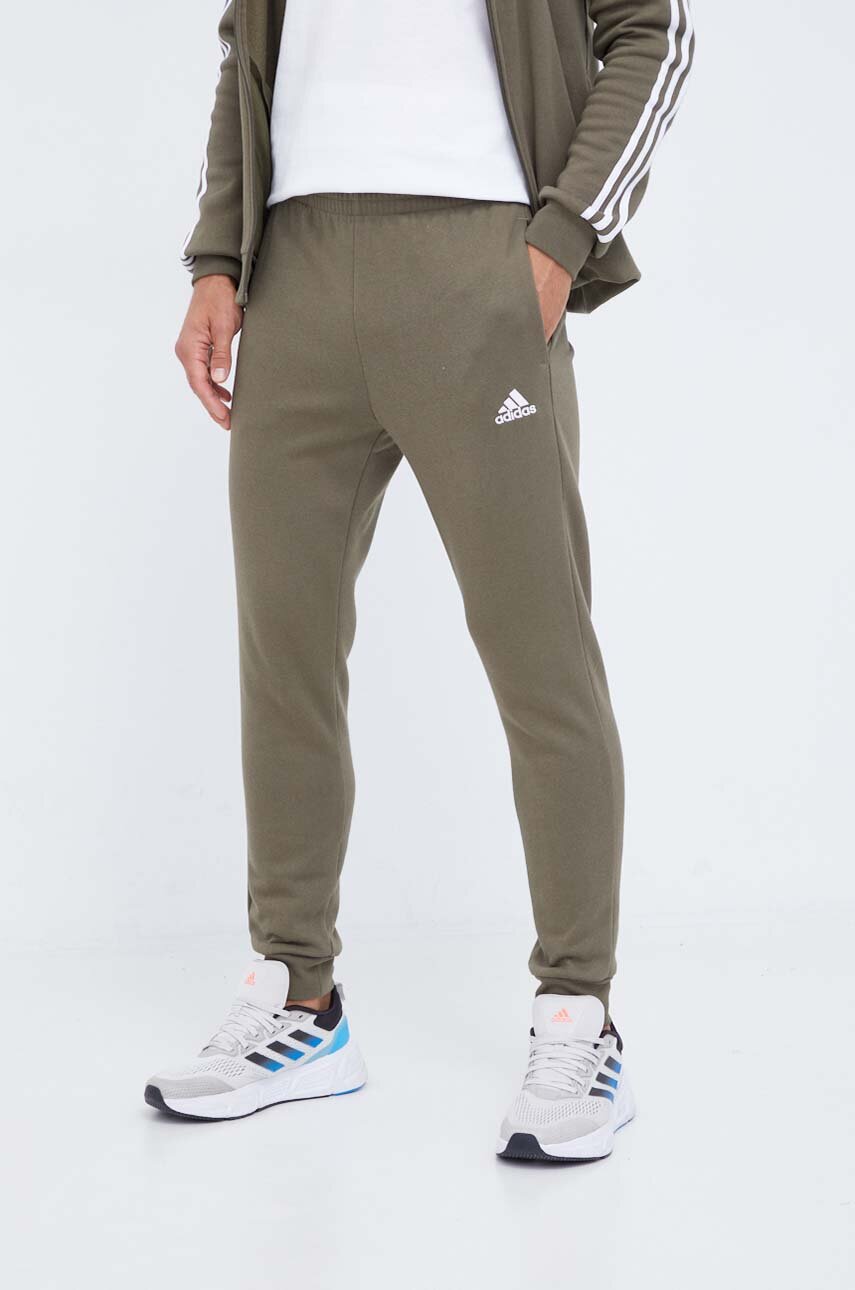 adidas dres Essentials męski kolor zielony IJ6071 | Answear.com