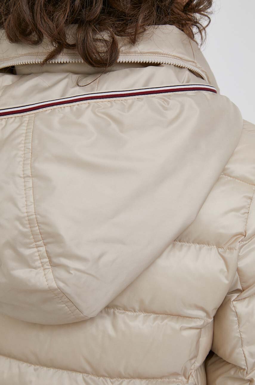 Куртка Tommy Hilfiger жіноча колір бежевий перехідна | ANSWEAR.ua