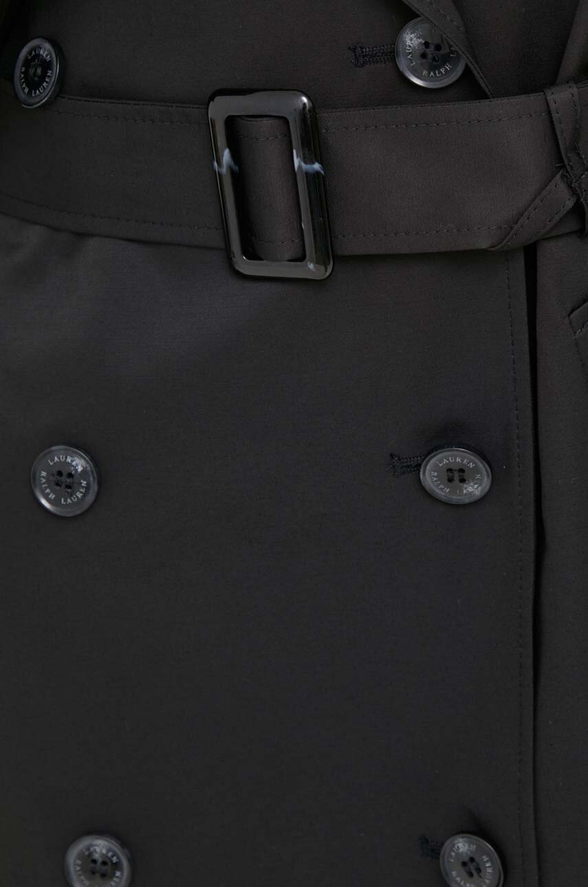 Baloner Lauren Ralph Lauren za žene, boja: crna, za prijelazno ...