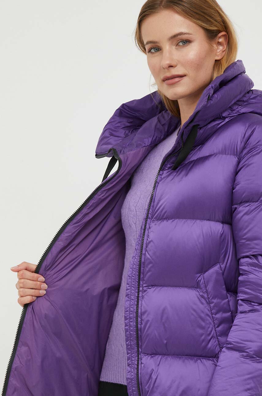 Bomboogie kurtka puchowa damska kolor fioletowy zimowa | Answear.com