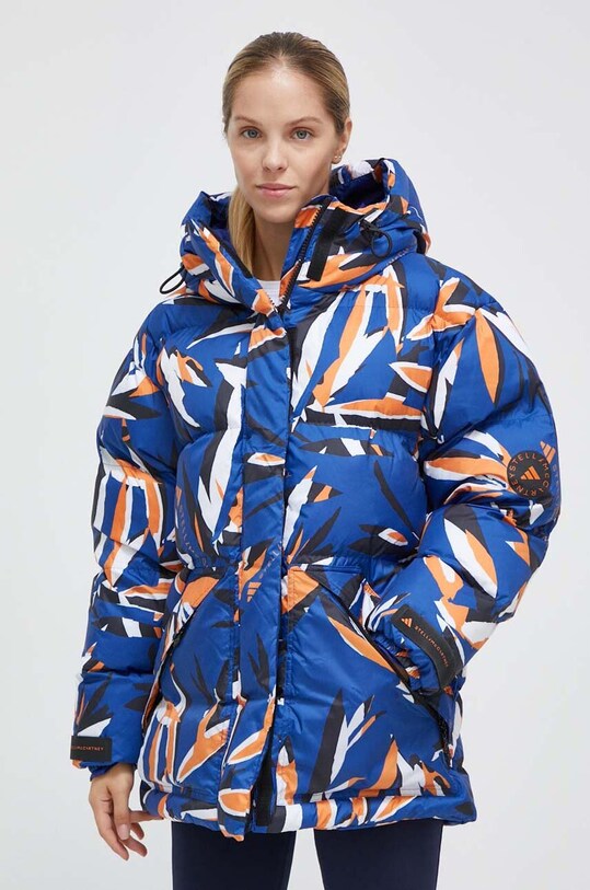 adidas by Stella McCartney geaca femei, de iarna, oversize | ANSWEAR.ro