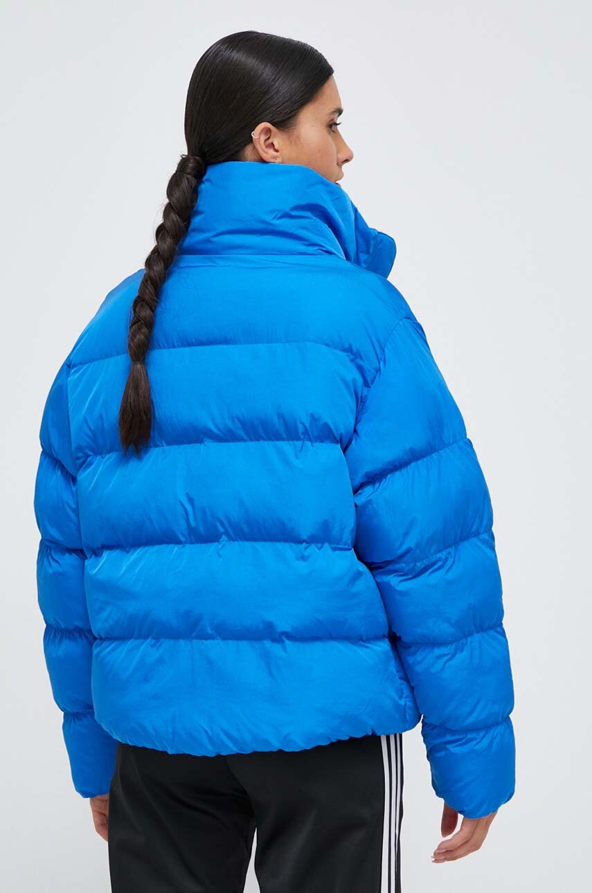 adidas Originals jacket Vegan Puffer women's blue color IJ8234 | buy on PRM
