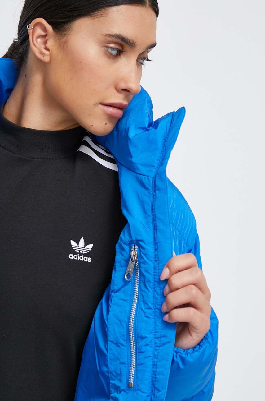 Bunda adidas Originals Vegan Puffer dámska, zimná, IJ8234 | ANSWEAR.sk