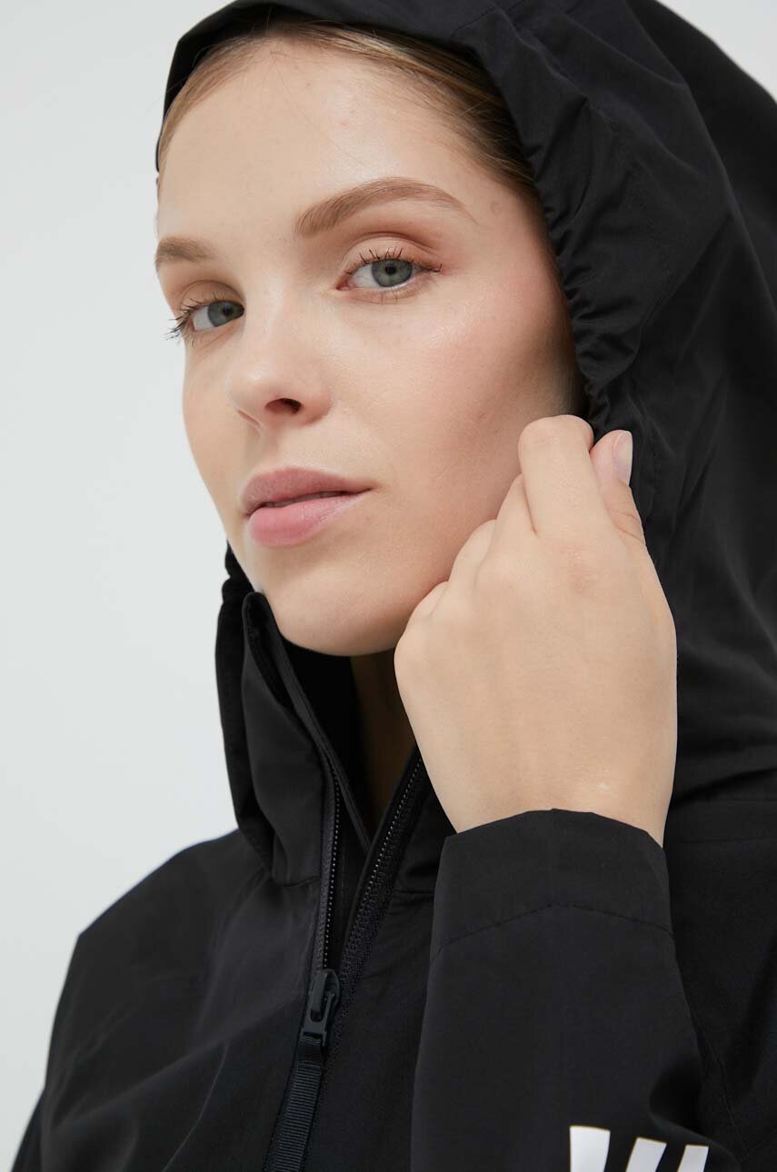 adidas kurtka damska kolor czarny przejściowa | Answear.com