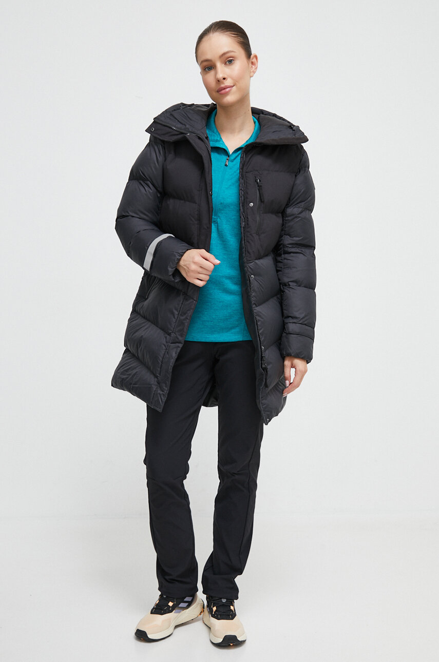 Куртка Helly Hansen жіноча колір чорний зимова | ANSWEAR.ua