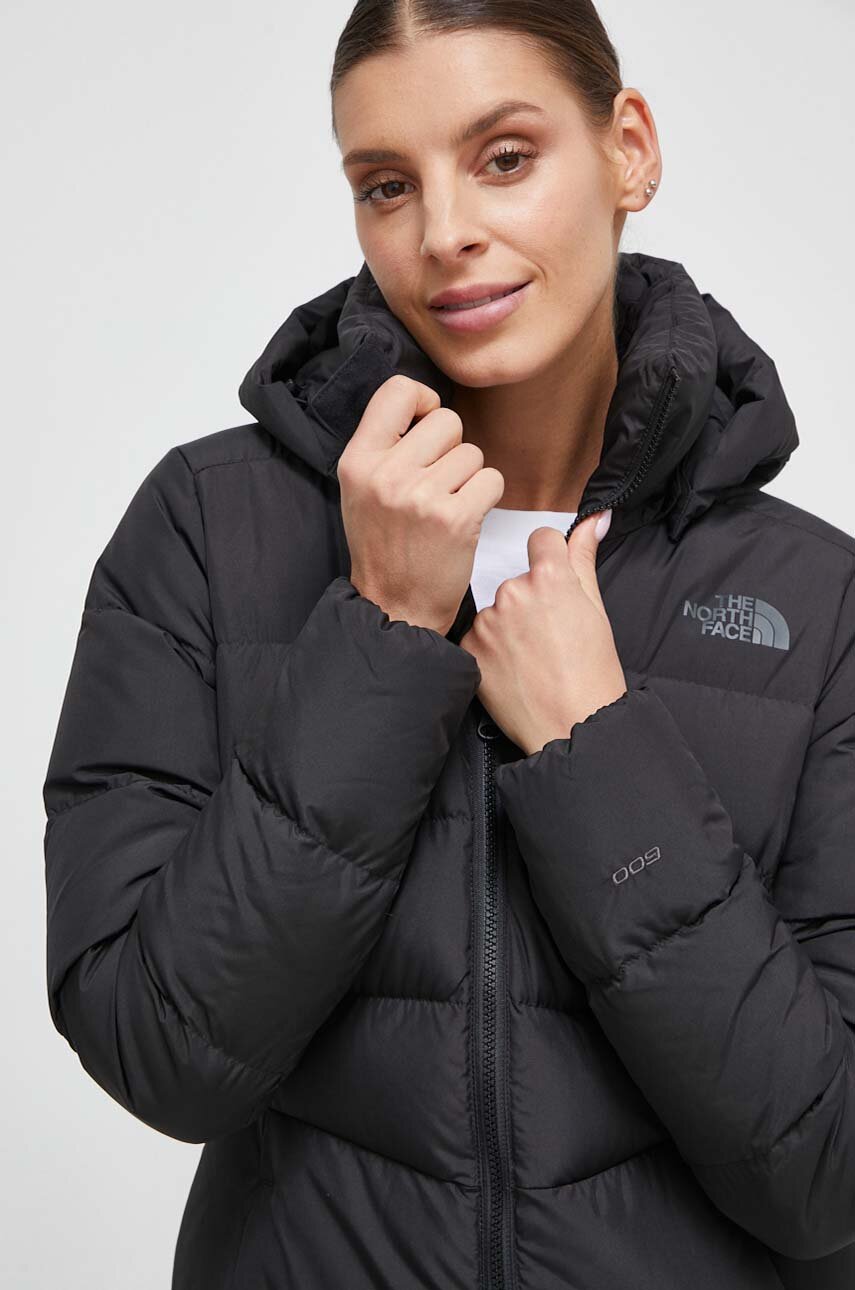 The North Face kurtka puchowa damska kolor czarny zimowa | Answear.com The North Face kurtka puchowa damska kolor czarny zimowa | Answear.com