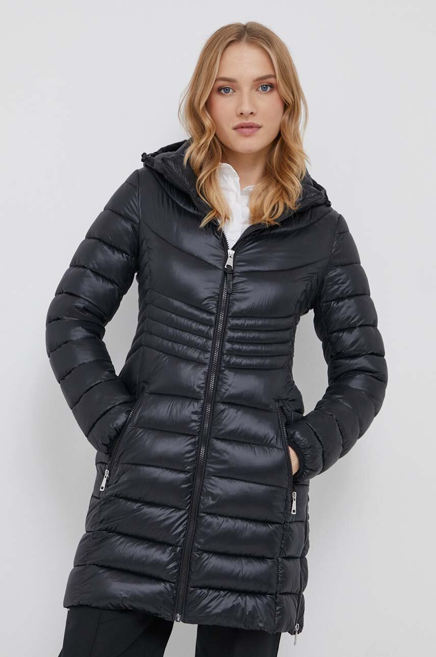 Куртка Dkny жіноча колір чорний зимова | ANSWEAR.ua