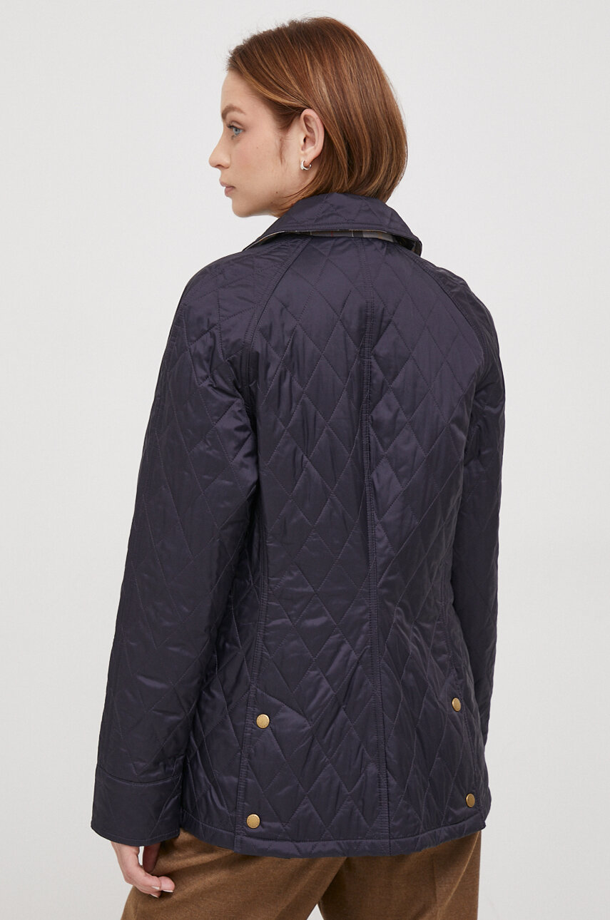 Barbour kurtka Beadnell Quilt damska kolor granatowy przejściowa ...