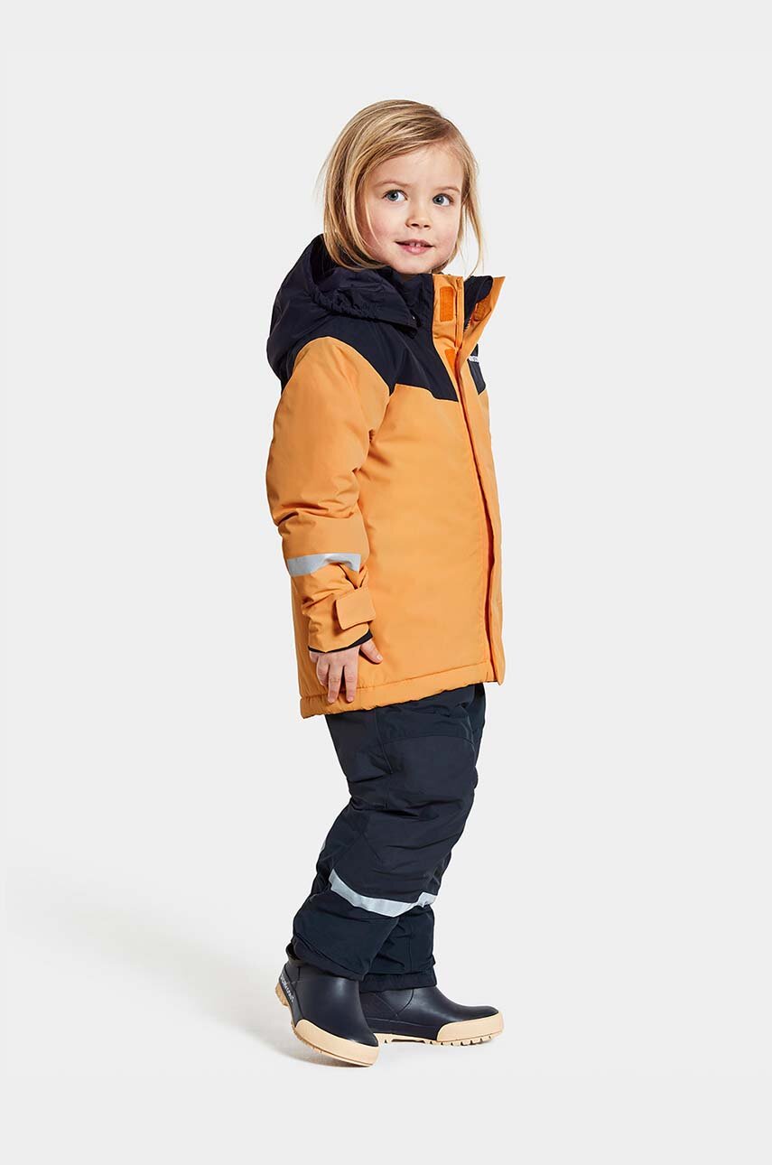 Didriksons kombinezon zimowy dziecięcy SKARE KIDS SET kolor żółty ...