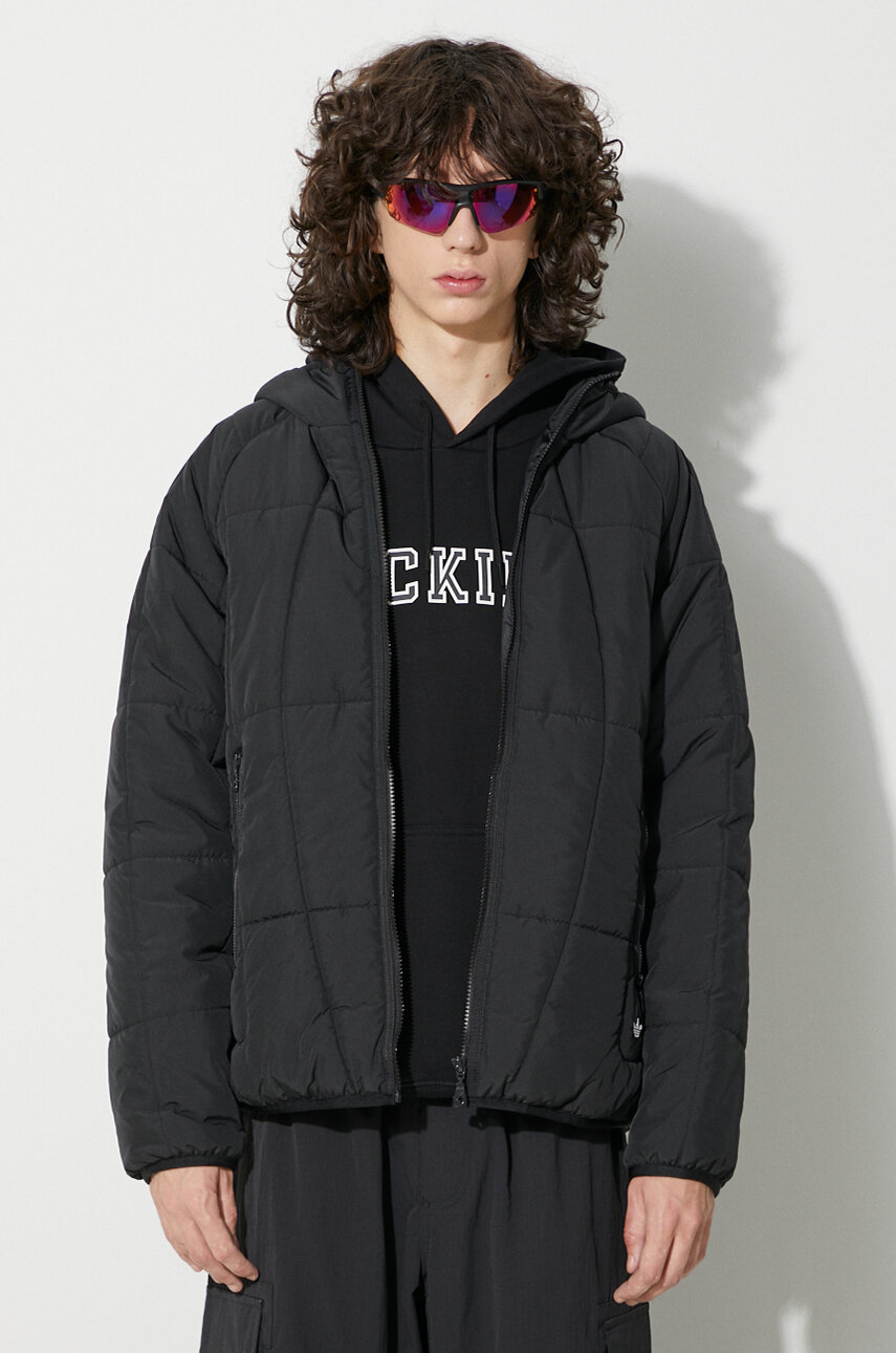 adidas Originals jacket men's black color at PRM US