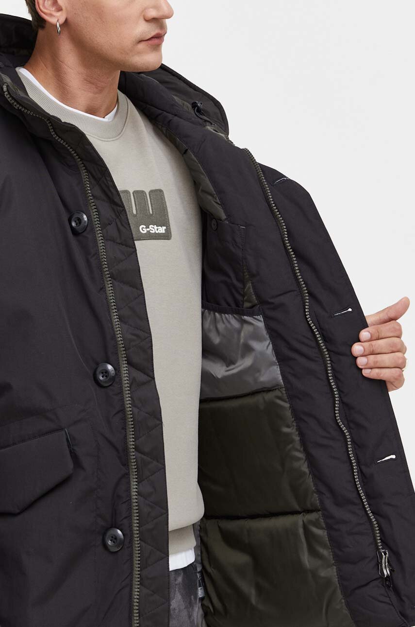 G-Star Raw kurtka męska kolor czarny zimowa | Answear.com