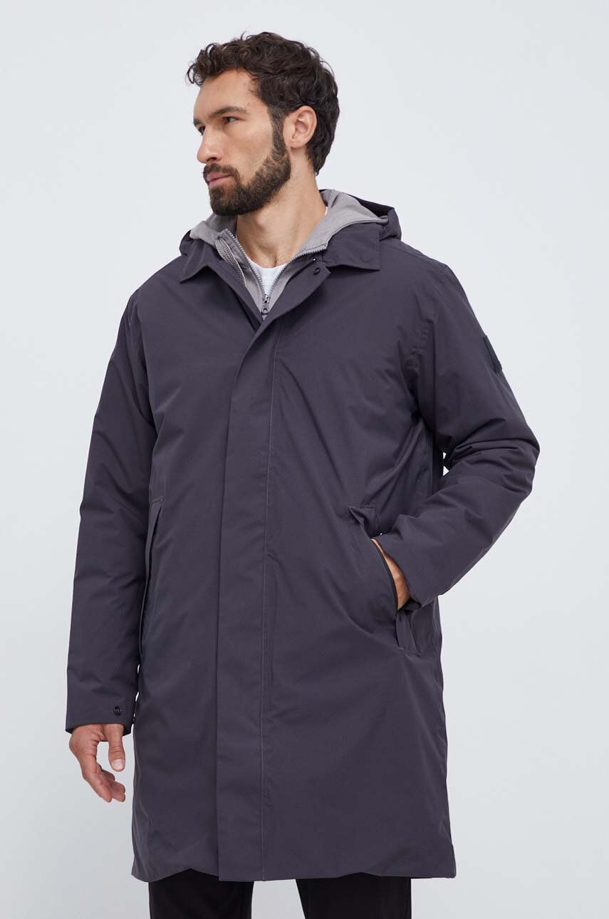 Jack Wolfskin kurtka męska kolor czarny przejściowa | Answear.com