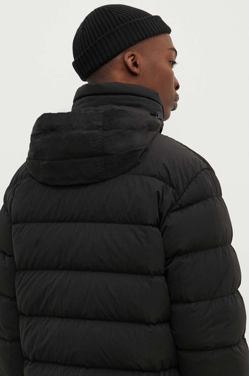 C.P. Company kurtka puchowa męska kolor czarny zimowa | Answear.com