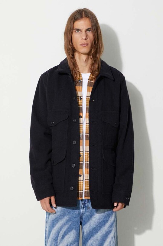 Filson wool jacket Mackinaw Cruiser navy blue color FMCPS0015 | buy on PRM