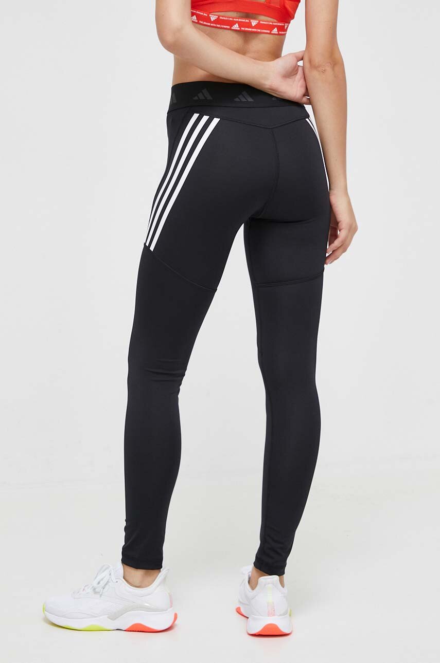 Легінси для тренувань adidas Performance Techfit Hyperglam колір чорний ...