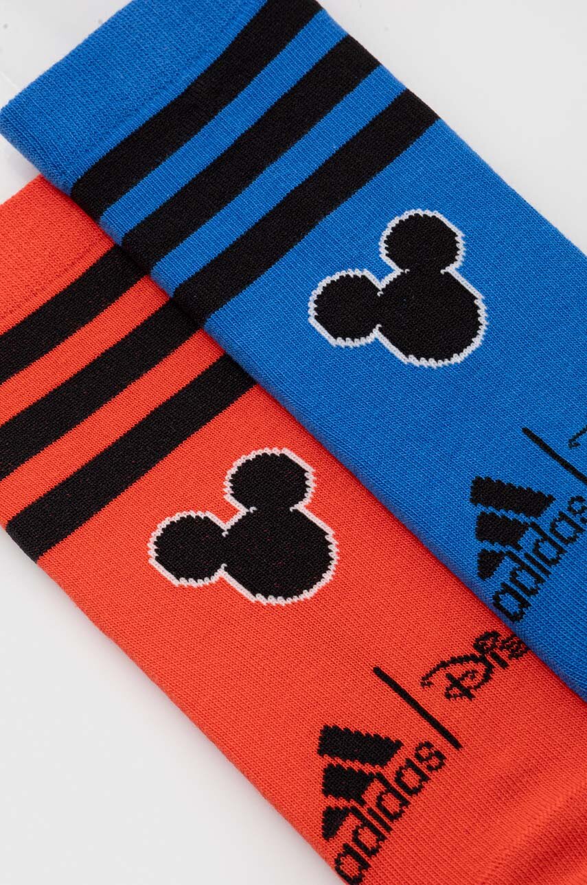 adidas Performance skarpetki dziecięce x Disney 3-pack kolor niebieski ...