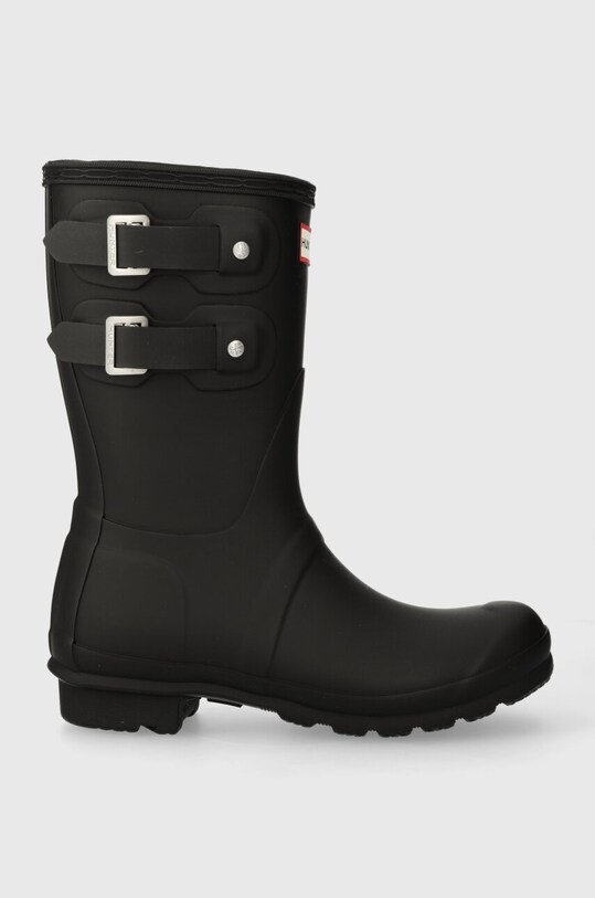 Gumene čizme Hunter Original Short za žene, boja: crna, WFS2389RMA ...