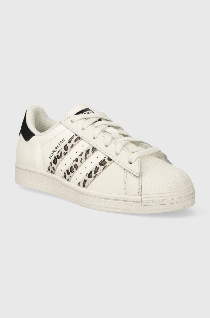 adidas Originals leather sneakers Superstar beige color IF7615 at PRM US
