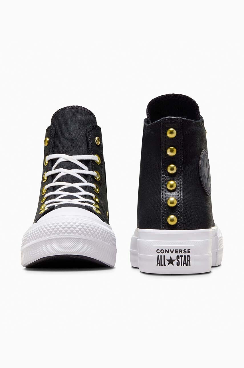 Converse trampki Chuck Taylor All Star Lift damskie kolor czarny ...