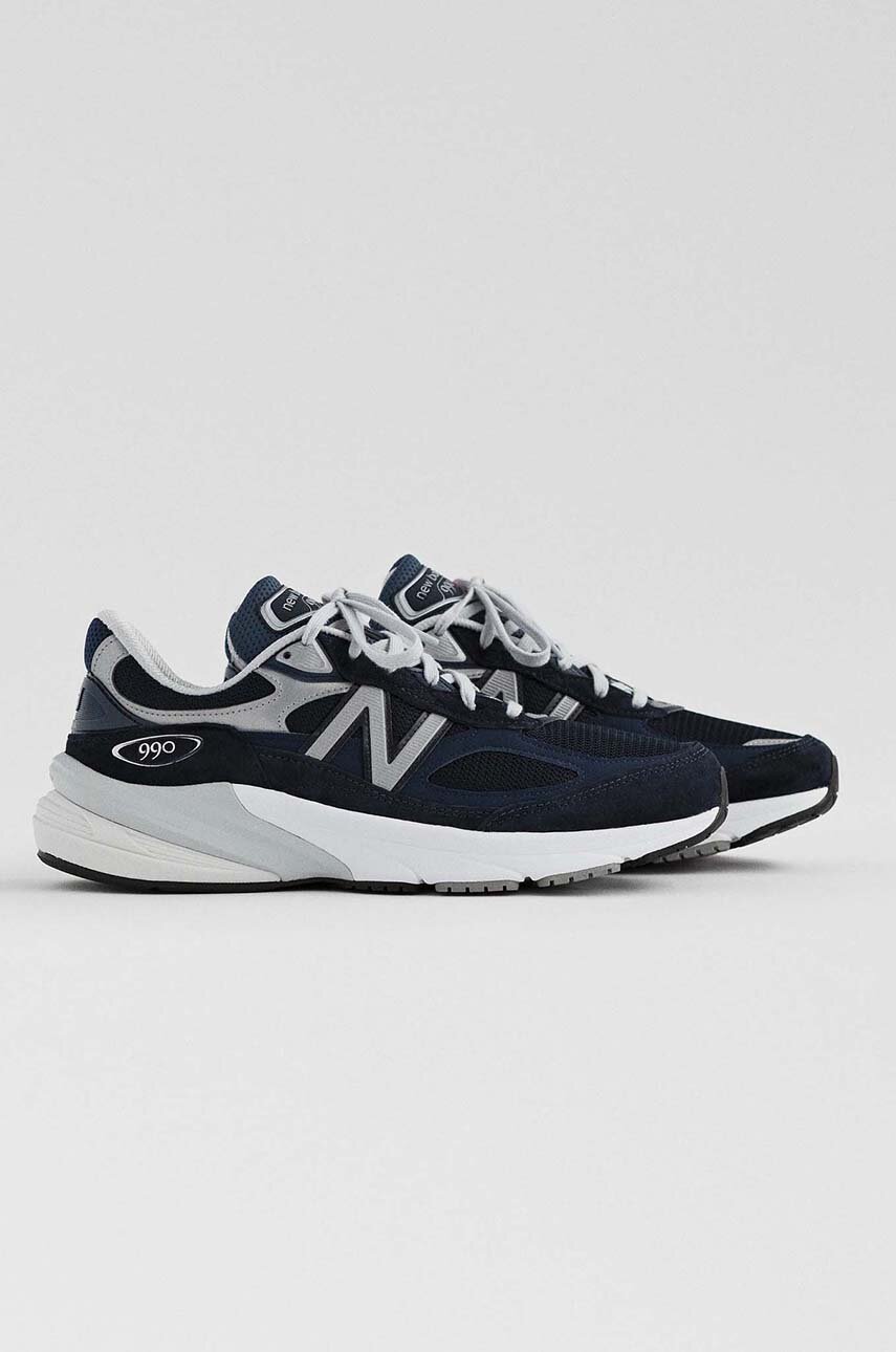 New Balance sneakers 990v6 Made In USA navy blue color W990NV6 at PRM US
