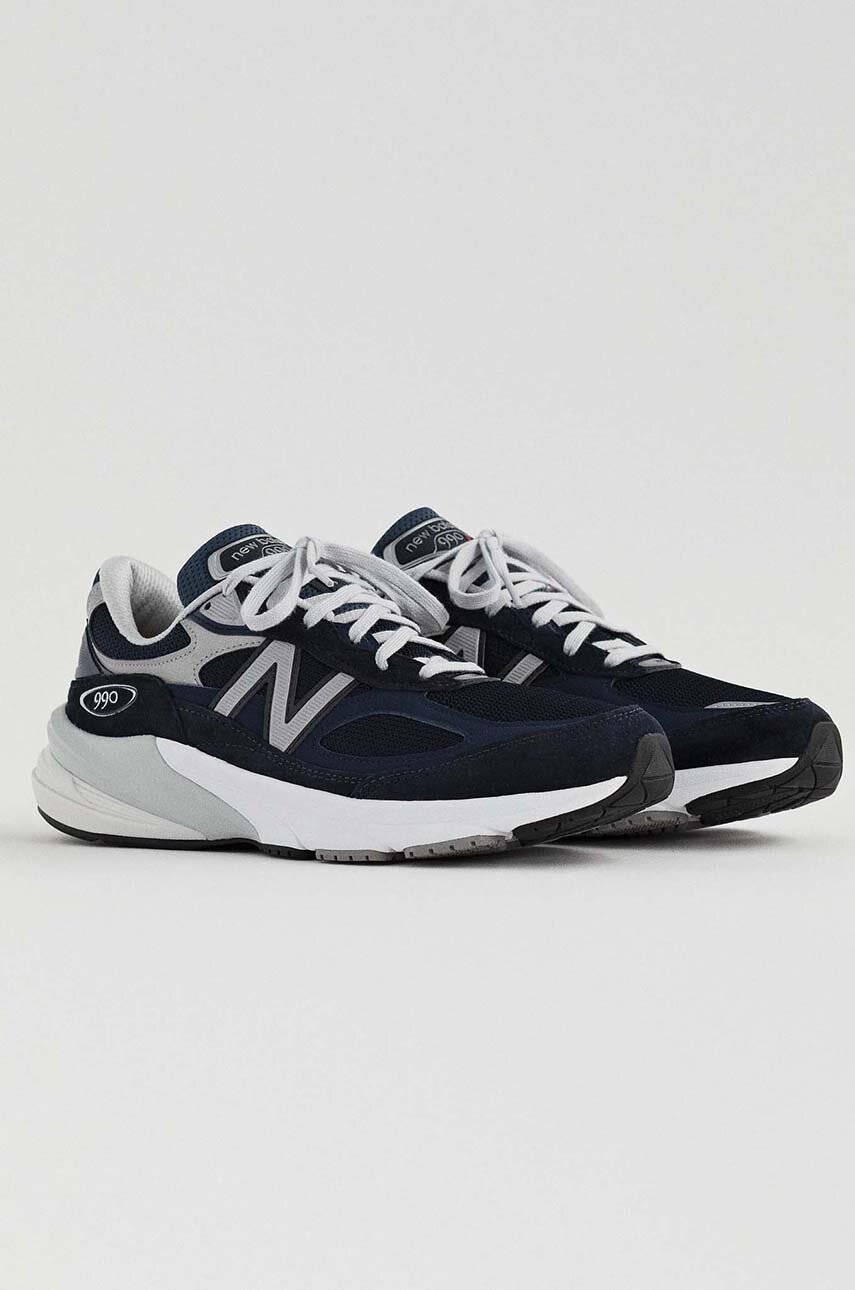 New Balance sneakers 990v6 Made In USA navy blue color W990NV6 at PRM US