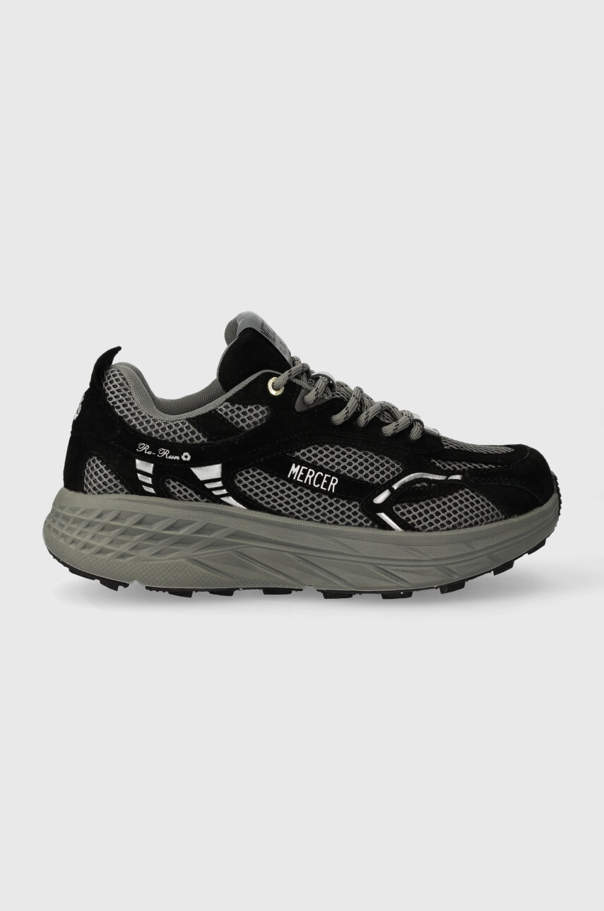 Mercer Amsterdam sneakersy The Re-Run MAX Nubuck kolor czarny ME233004 ... Mercer Amsterdam sneakersy The Re-Run MAX Nubuck kolor czarny ME233004 ...