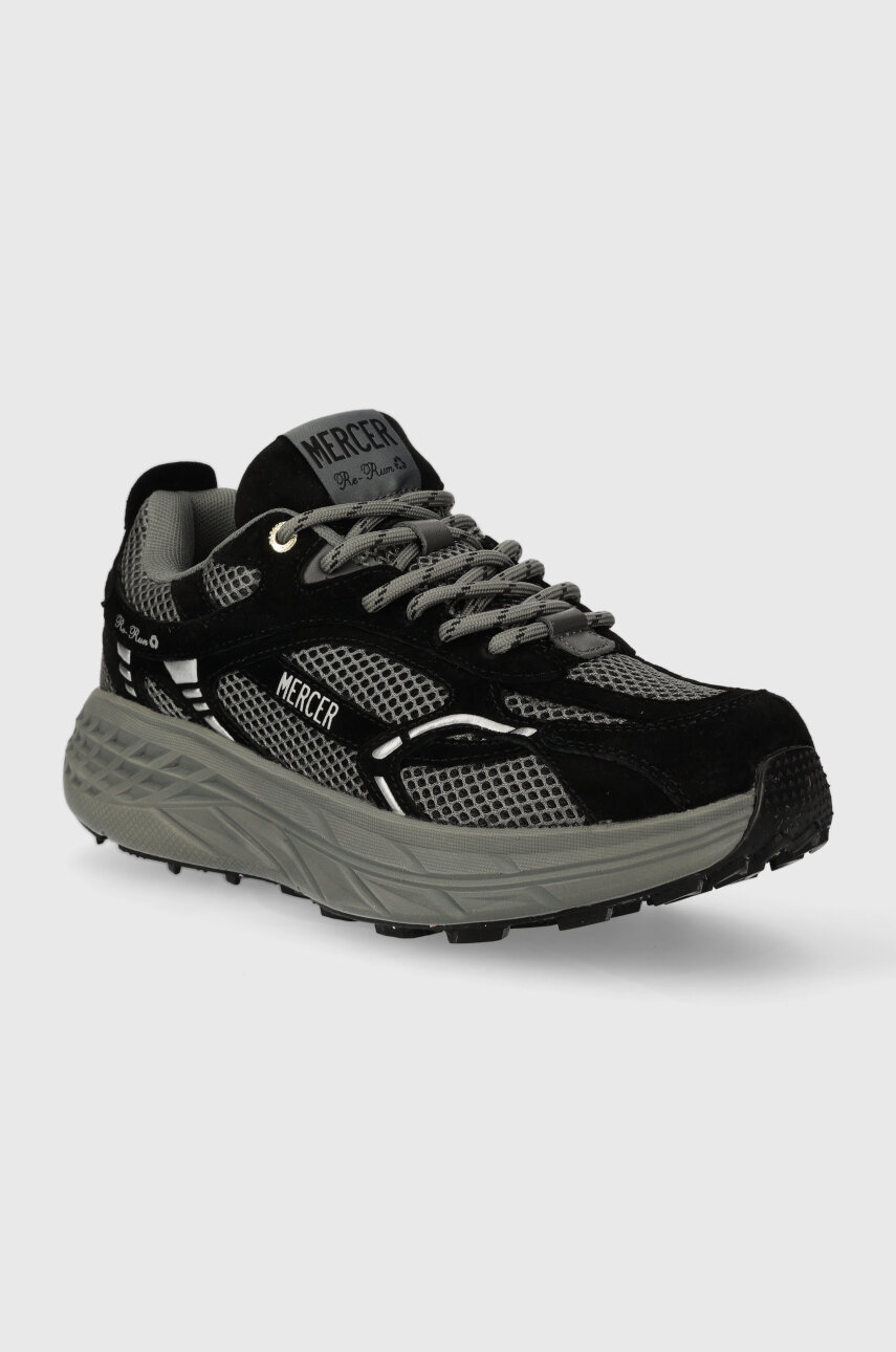 Mercer Amsterdam sneakersy The Re-Run MAX Nubuck kolor czarny ME233004 ... Mercer Amsterdam sneakersy The Re-Run MAX Nubuck kolor czarny ME233004 ...