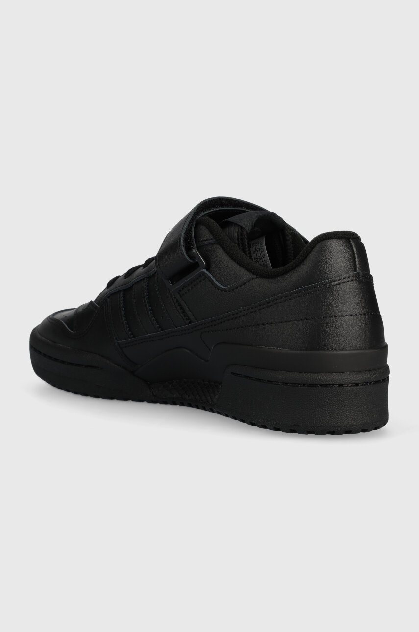 adidas Originals leather sneakers Forum Low black color GV9766 at PRM US