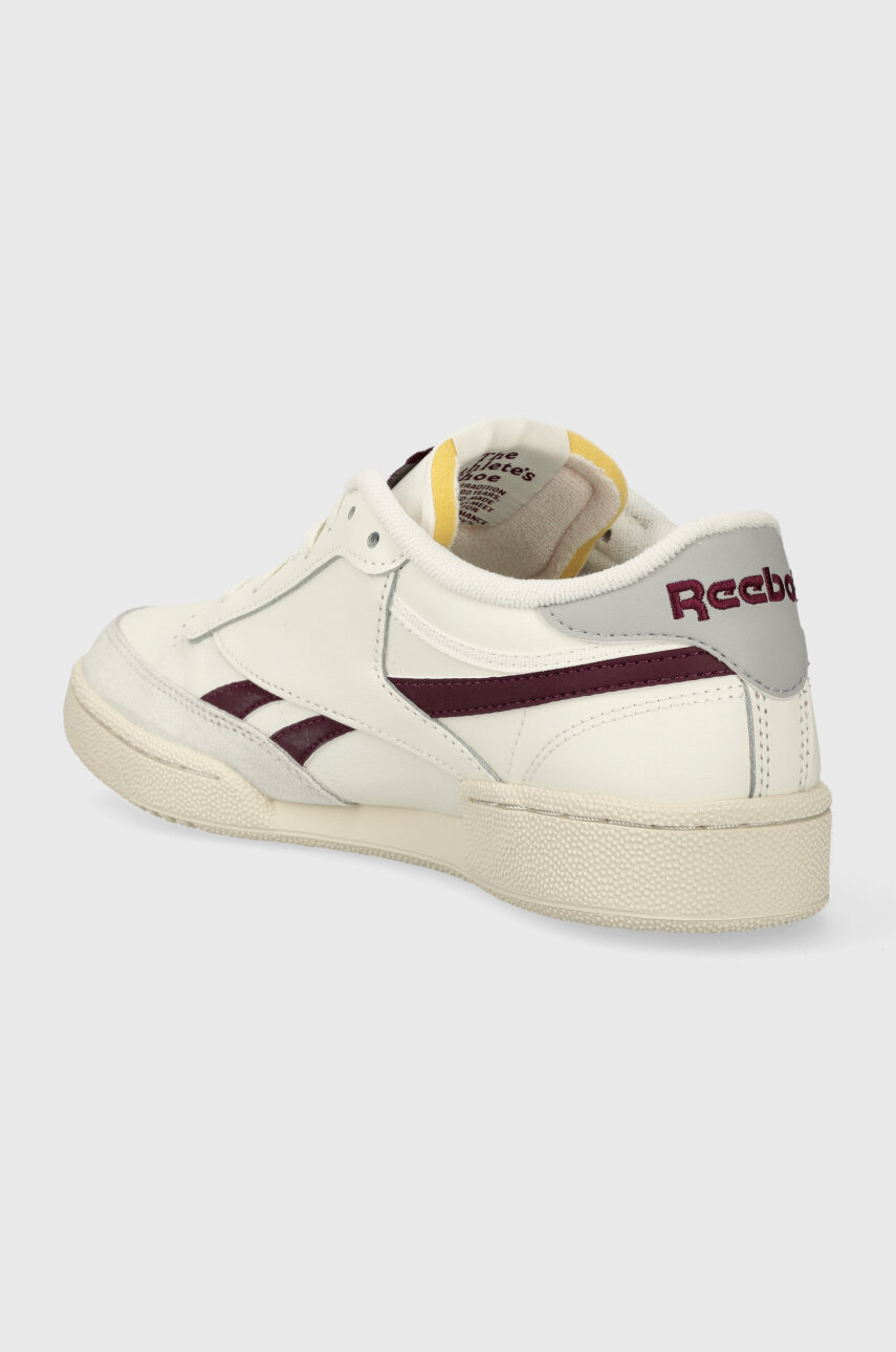 Шкіряні кросівки Reebok Club C Revenge колір бежевий | ANSWEAR.ua